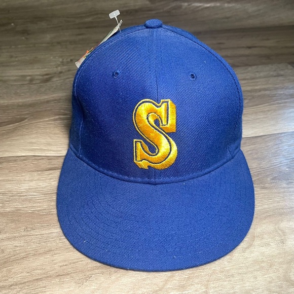 New Era | Accessories | Vintage Seattle Mariners Hat New Era Authentic ...